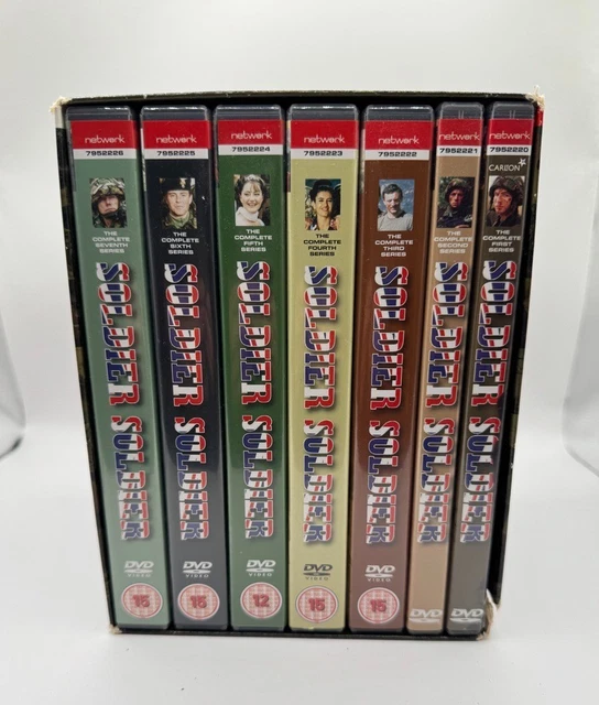 SOLDIER SOLDIER THE Complete Series 1-7 DVD Box Set Robson Green Jerome ...