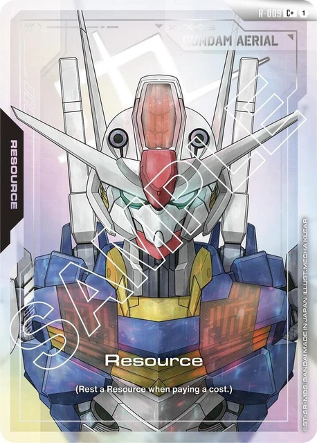 GUNDAM TCG NEWTYPE Rising Common+ Resource R-009 £7.99 - PicClick UK