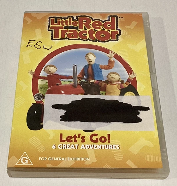 LITTLE RED TRACTOR Let's Go DVD Region 4 Free Post 6 Episodes $8.90 ...