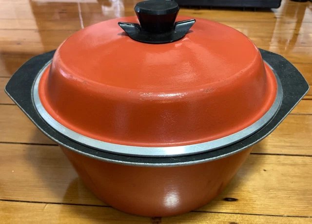 MARGARET FULTON BESSEMER original flame cookware multi pan, pot and lid ...