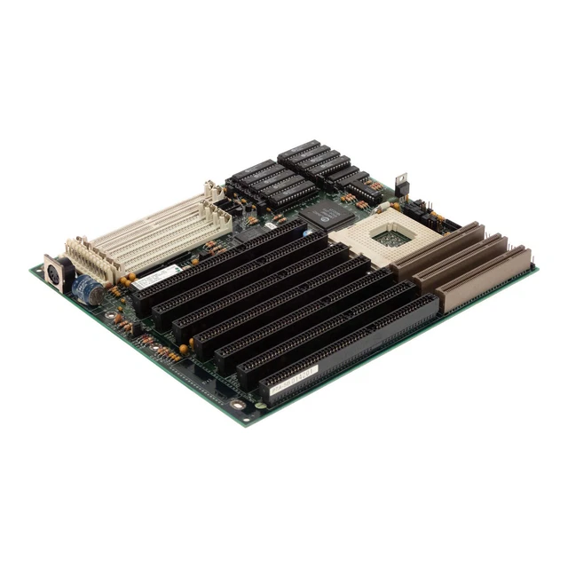 MOTHERBOARD BABY-AT POWERTECH MB456 SOCKET 3 2x SIMM 4x FPM DRAM ISA ...