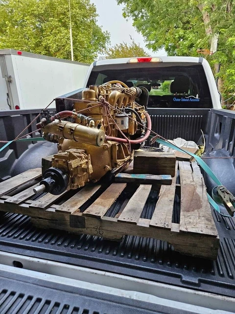 UNIVERSAL 5432 MARINE Diesel engine 32 HP with Transmission RTO $6,749. ...