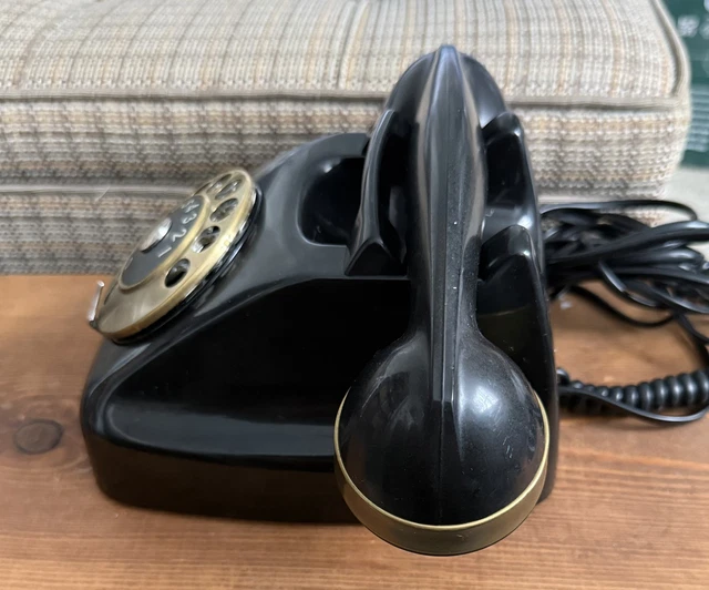 VINTAGE BAKELITE DIAL Telephone which was ‘converted’ . £99.50 ...