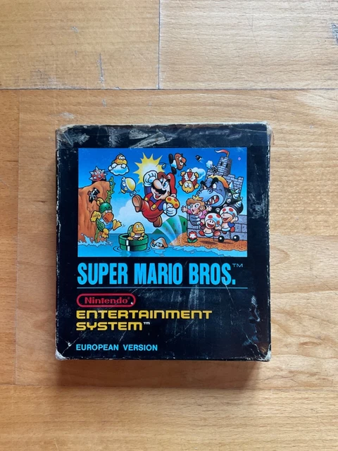 NES SUPER MARIO Bros European Version (OVP mit Anleitung) EUR 44,99 ...
