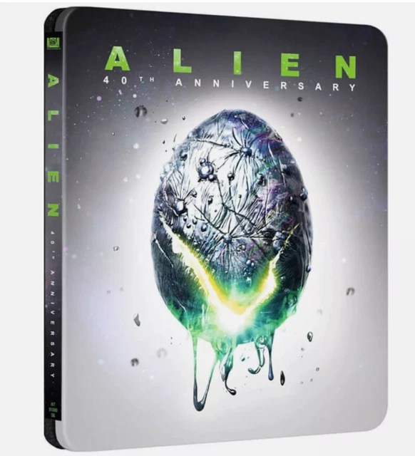 ALIEN 40TH ANNIVERSARY (18) 1979 4K UHD + Blu-ray Limited Ed Steelbook ...
