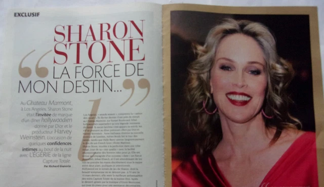 COUPURE DE PRESSE CLIPPING SHARON STONE ANNEE 2011 EUR 4,00 - PicClick FR