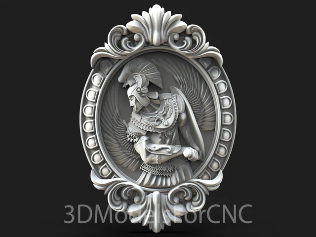 3d Model Stl File For Cnc Router Laser And 3d Printer Skeleton Assassin