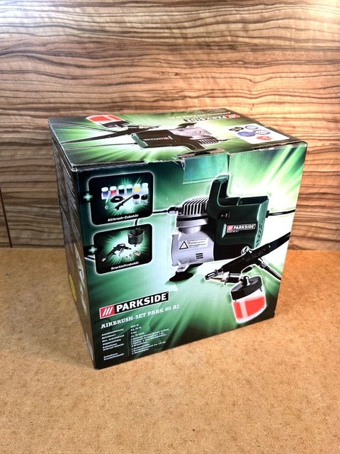 PARKSIDE - Airbrush Komplettset PABK 60 A1 inkl. Zubehör - Neuwertig ...