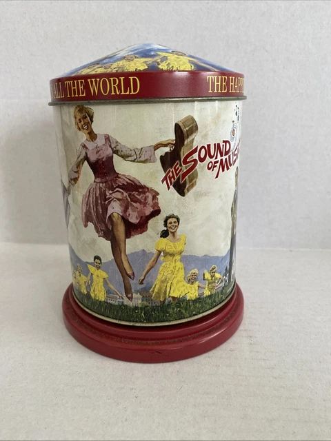1985 VINTAGE SOUND OF MUSIC musical biscuit tin $40.00 - PicClick AU