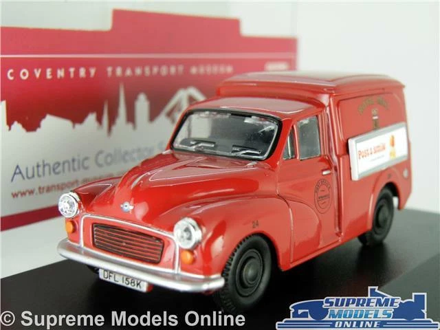 MORRIS MINOR MODEL Van Royal Mail Post Office 1:43 Scale Oxford Mm053 ...