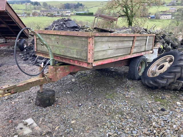 4 TON TIPPING Trailer £500.00 - PicClick UK