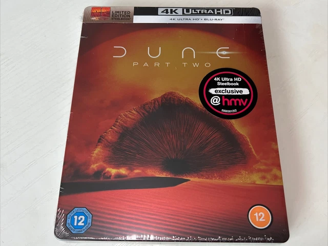 DUNE: PART 2 Two 4K UHD Blu-ray SteelBook U.K. Exclusive £63.11 ...
