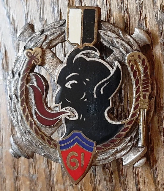INSIGNE BADGE 61° RA Diable Régiment Artillerie Metz Original DRAGO ...