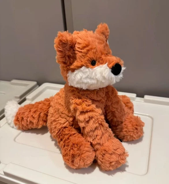 RARE GOLDEN FOX Jellycat Fuddlewuddle - New Version with Label and Dust ...