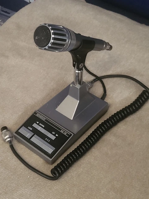 KENWOOD MC-60 DESK MICROPHONE w/radio powered Preamp $70.00 - PicClick