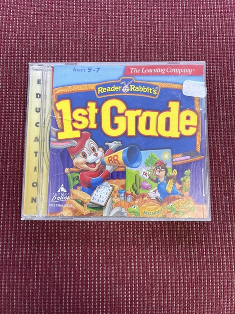 READER RABBIT'S 1ST Grade PC CD-ROM Game (The Learning Company, 1997 ...