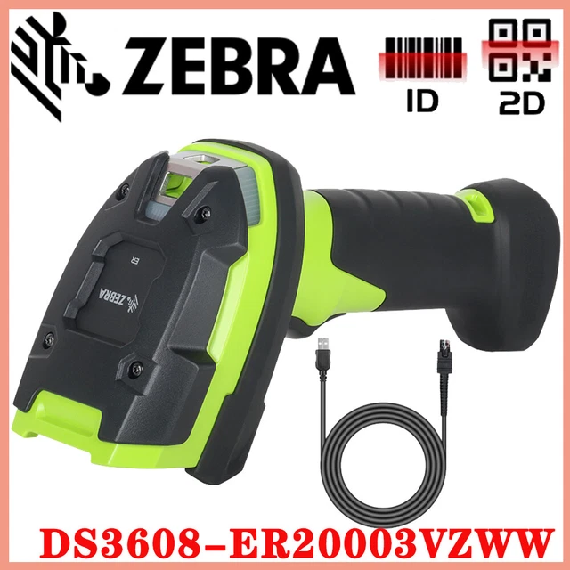 ZEBRA DS3608-ER20003VZWW ULTRA-RUGGED Extended Range 2D Handheld ...