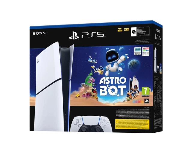 SONY PLAYSTATION®5 DIGITAL Edition ASTRO BOT-Bundle (Modellgruppe -Slim ...