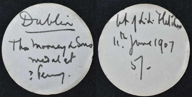 ND IRELAND, DUBLIN, Thomas Mooney, W/M Trade Medal, By Isaac Parkes, Ex ...