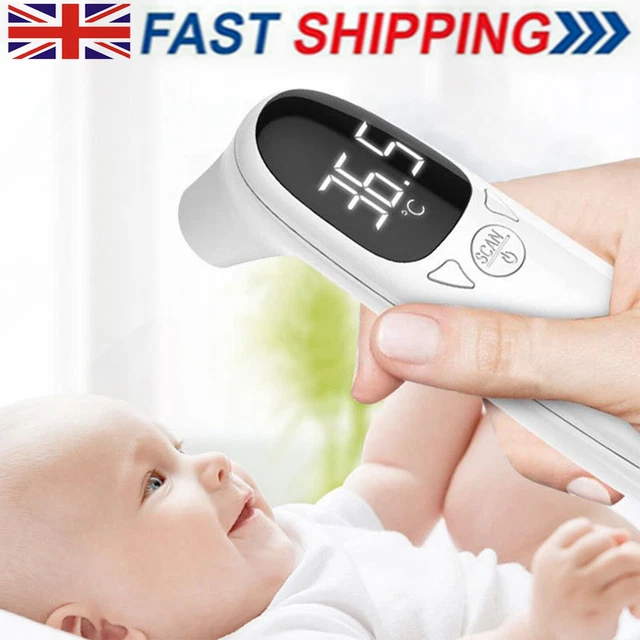 DIGITAL THERMOMETER DUAL Probes - Forehead & Ear Temperature ...