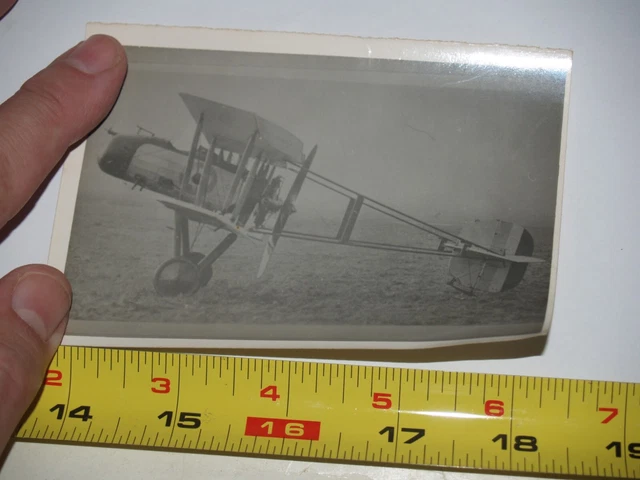 VINTAGE WWI PHOTO Royal Aircraft FE8 Military Biplane Airplane £14.22 ...