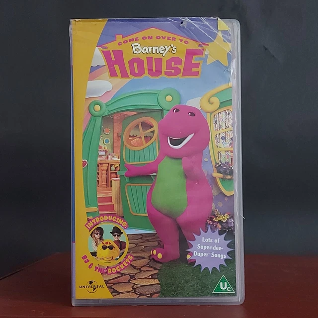 BARNEY COME ON Over To Barneys House VHS Video 2001 Purple Edition ...