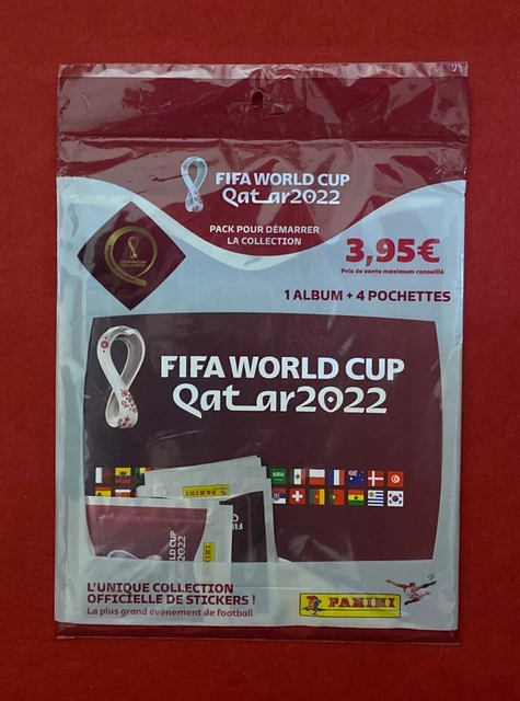 STARTER PACK-PANINI STICKER-ALBUM-FIFA World Cup Qatar 2022-France Version-New- EUR 14,00 ...