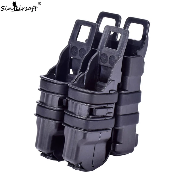 TACTICAL FAST MAG Pouch Holster Pistol Rifle Magazine Pouch Set Molle ...
