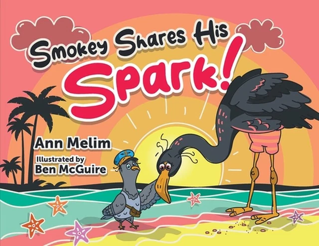 SMOKEY SHARES HIS Spark by Ann Marie Melim Hardcover Book $54.40 ...