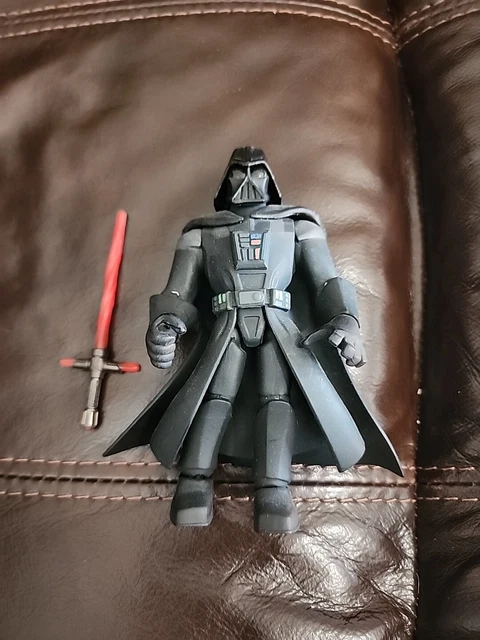 DISNEY STORE STAR Wars ToyBox Darth Vader With Lightsaber 4 Action ...