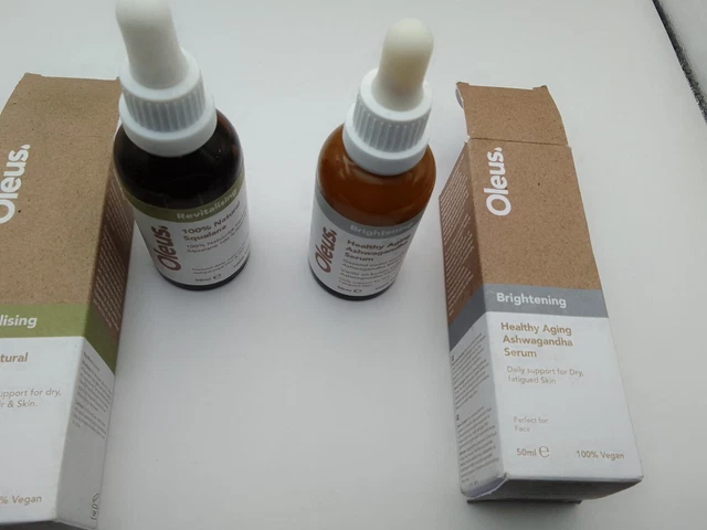 2 BRAND NEW oleus items brightening and revitalising 50ml x 2 £9.99 ...
