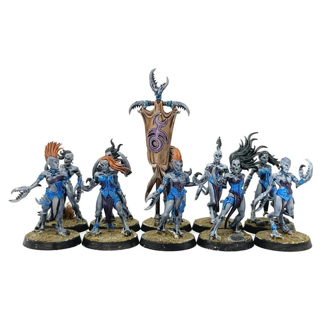 (7108) DAEMONETTES REGIMENT Slaanesh Chaos Daemons Sigmar Warhammer 40k ...