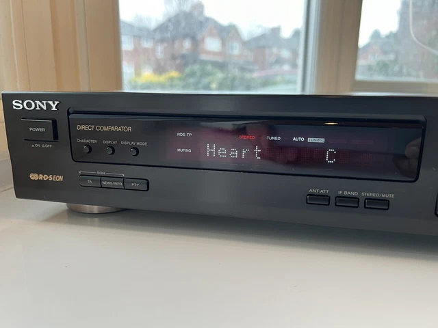 SONY ST-S311 AM-FM Stereo Tuner RDS EON Direct Comparator Japan Hifi ...