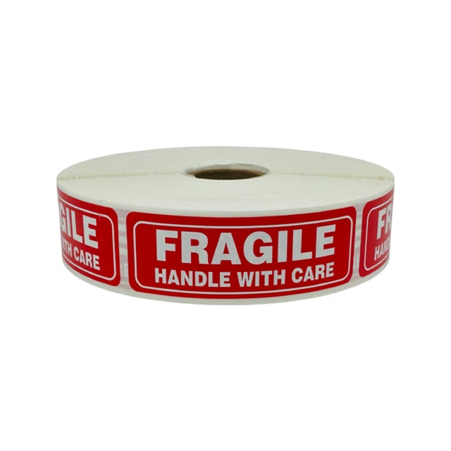 FRAGILE HANDLE WITH Care Labels Stickers for Business Owners Shopkeeper ...
