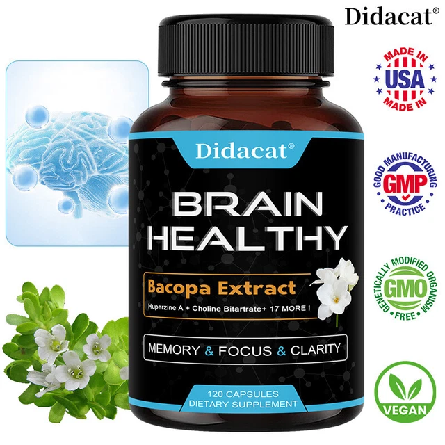 BRAIN HEALTH SUPPORT Capsules,Keep Brain Function & Nervous System ...