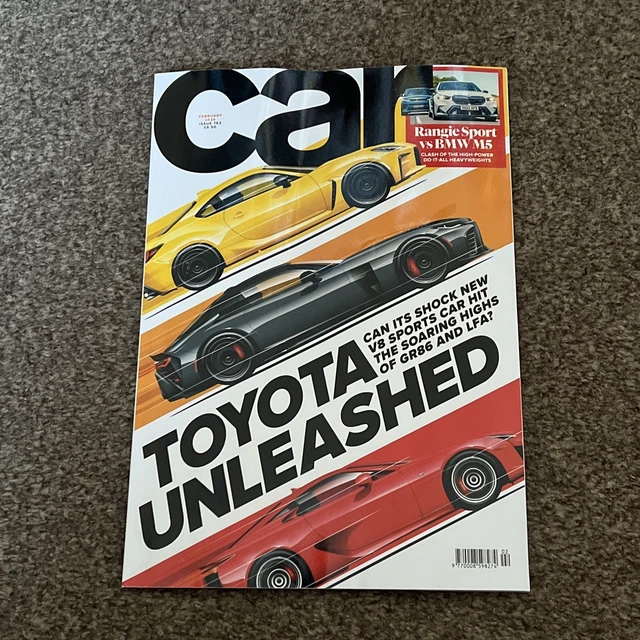 CAR MAGAZINE UK - February 2026 Issue 763 - Toyota GT Unleashed £1.99 ...