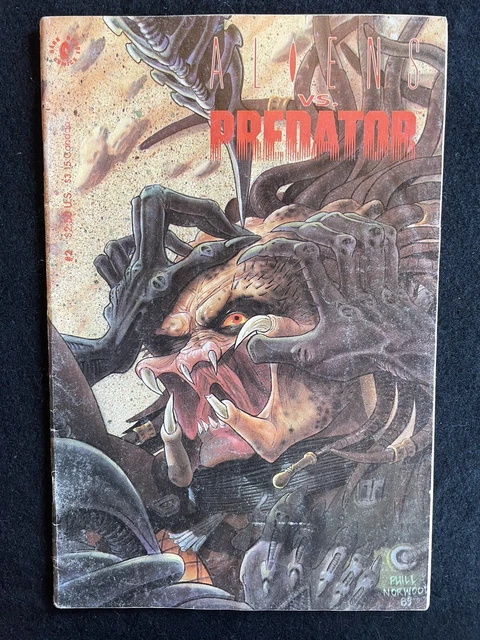 ALIENS VS PREDATOR #2 (1990) Dark Horse Comics $4.49 - PicClick CA