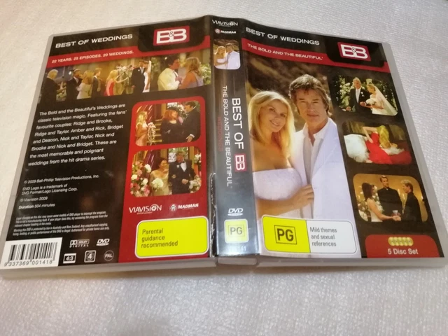BOLD & BEAUTIFUL: BEST OF WEDDINGS (2009 Issue) Madman Release 5 Disc ...