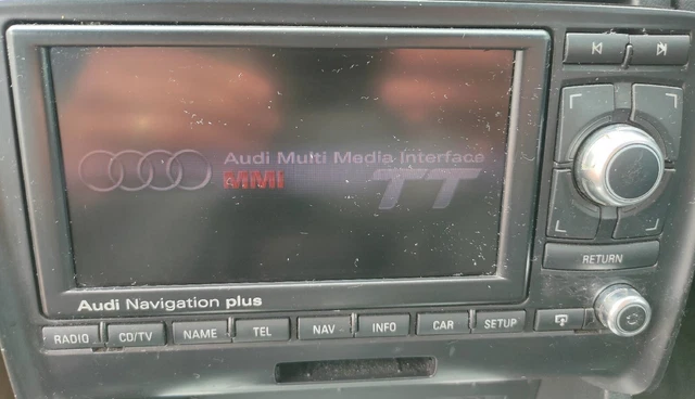 AUDI TT TTS TTRS MK2 8J Navigation Plus 8J0035192 Sat Nav CD 2006-2012 ...