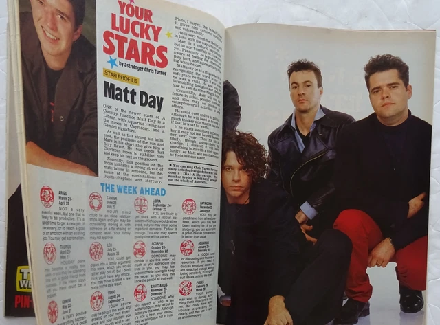 TV WEEK MAGAZINE - 1990 - Tom Cruise & INXS Poster £5.28 - PicClick UK