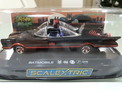 SCALEXTRIC 1/32 BATMOBILE 1966 Batman Classic TV Series C4175 Slot Car ...
