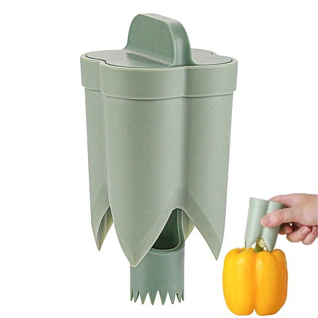 PROFESSIONAL CAPSICUM TOMATO Corer Seeds Remover Peeler Gadget For ...
