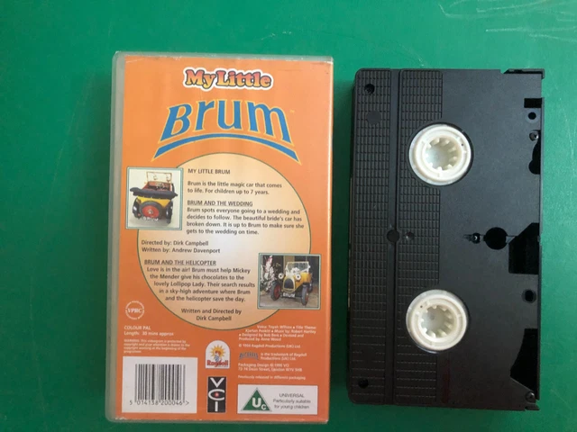 BRUM - BRUM And The Wedding / Brum And The Helicopter - (pal) [VHS Tape ...
