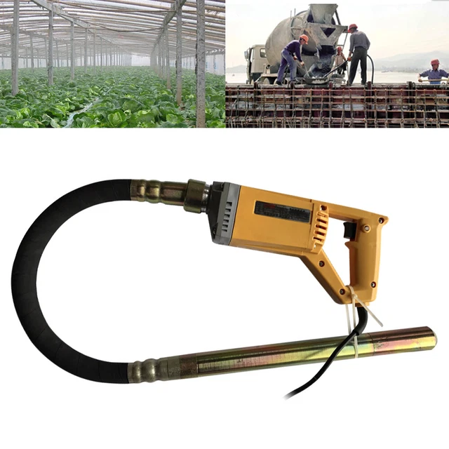 CONCRETE SHAKER SHAKER Hand Shaker Bottle Shaker with 1 m Hose 850W ...