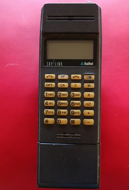 ITALTEL SKYLINK CELLULARE Radiotelefono Sky Link Anni 80 EUR 149,47 ...
