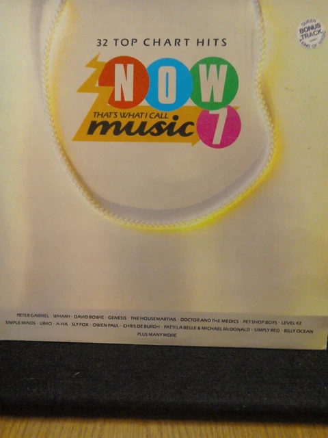 NOW THAT'S WHAT I Call Music 7 1986 Original Double Gatefold LP Vinyl ...