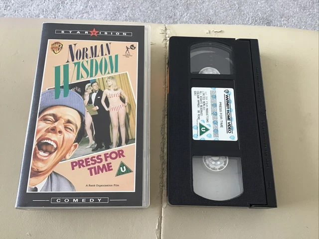NORMAN WISDOM PRESS For Time - VHS Video Movie Cassette Tape VGC £9.49 ...