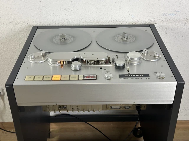 STUDER A80-R 2-TRACK Magnétophone / Bandmaschine / Bande Enregistreur ...