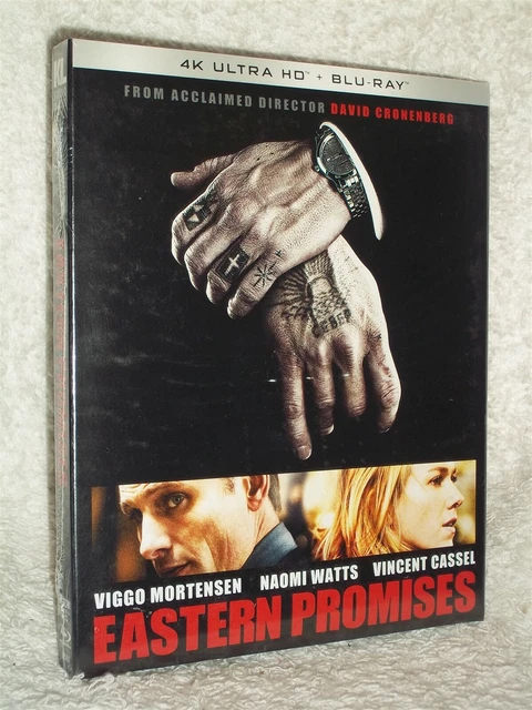 EASTERN PROMISES (4K/BLU-RAY, 2022) Viggo Mortensen Naomi Watts David ...