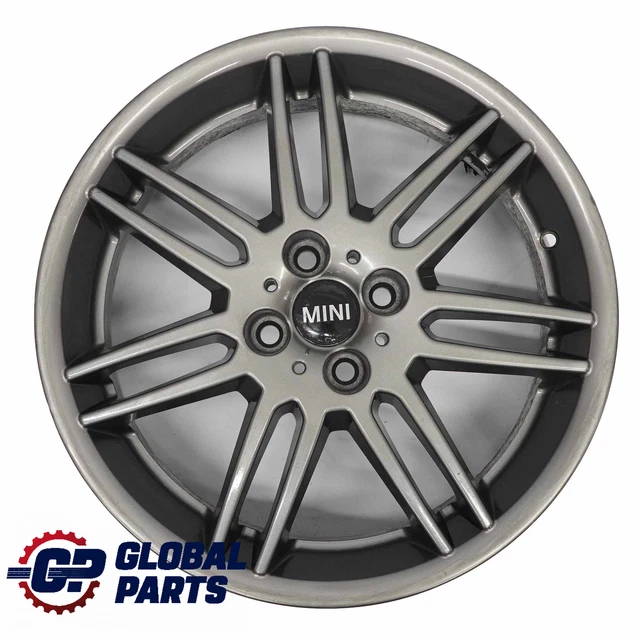 MINI COOPER R50 R53 R55 R56 Gris Jante 17" 7J ET:48 Double Spoke 99 ...